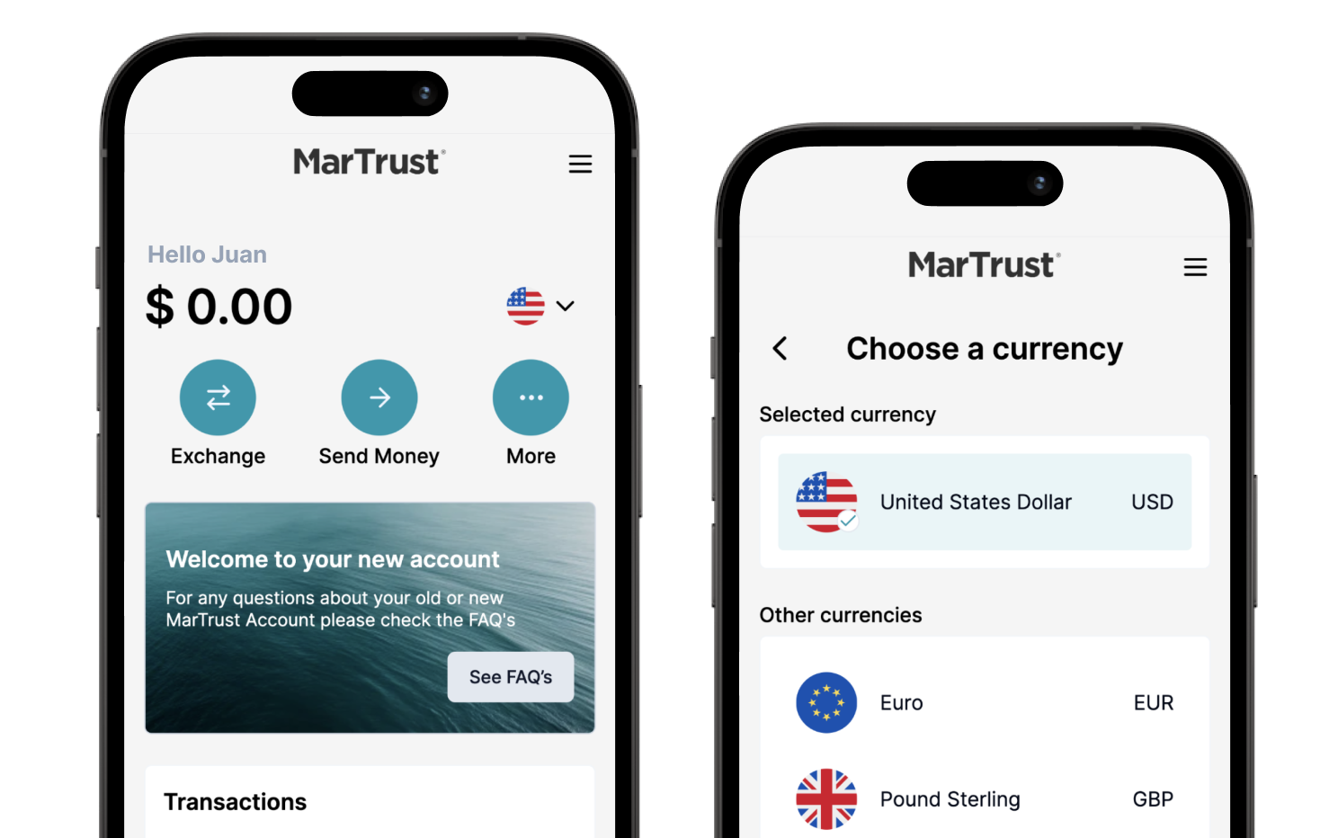 Activate your MarTrust Account | MarTrust